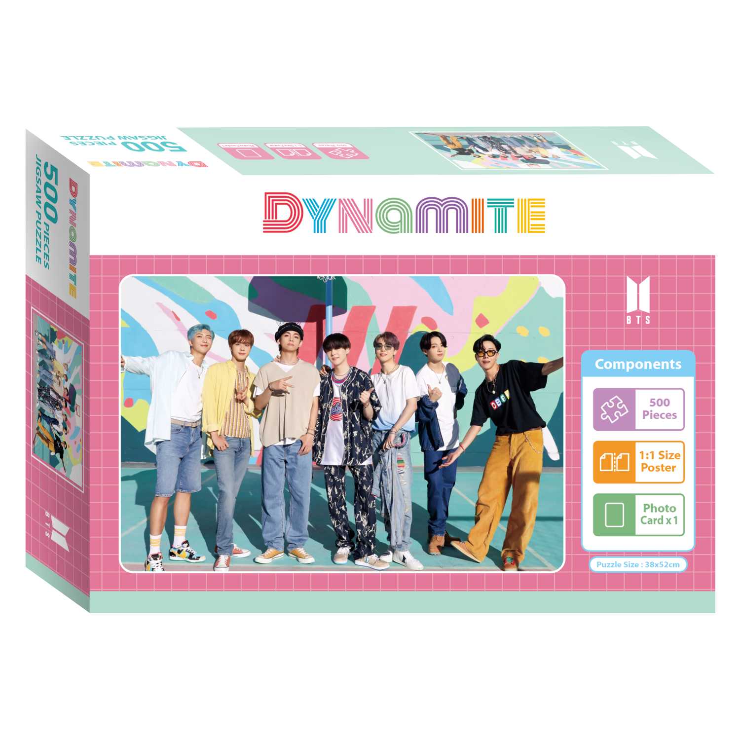 BTS Jigsaw Puzzle 500 Dynamite – www.cutecrushco.com