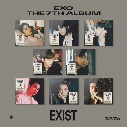 Exo - Vol.7 [Exist] (Digipack Ver.) – www.cutecrushco.com