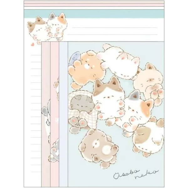 Asobou Neko Cat Letter Set – www.cutecrushco.com