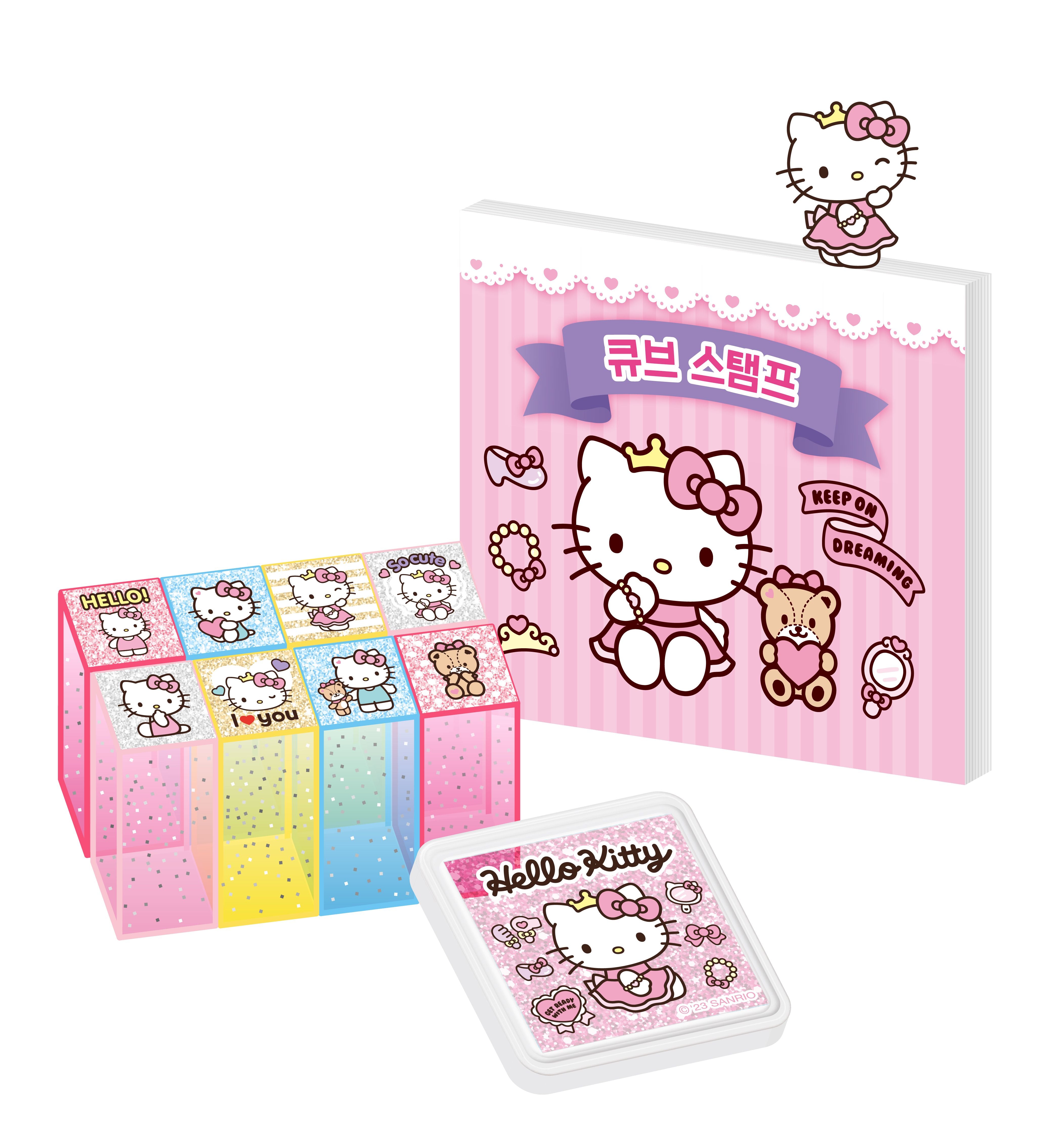 Sanrio Hello Kitty Cube Stamp – www.cutecrushco.com