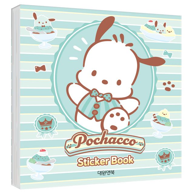 Sanrio Pochacco Mini Sticker Book v2 – www.cutecrushco.com