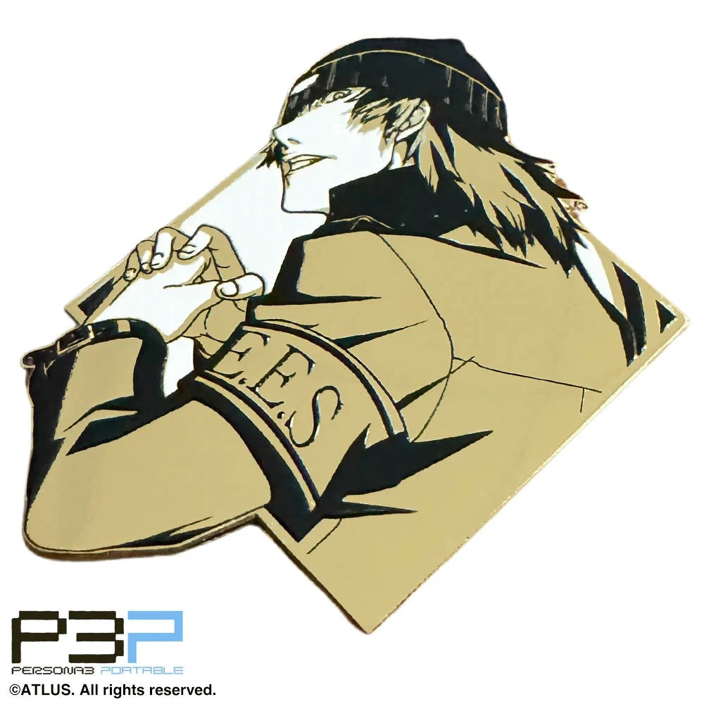 Persona 3 Portable Pin - Shinjiro Aragaki – www.cutecrushco.com