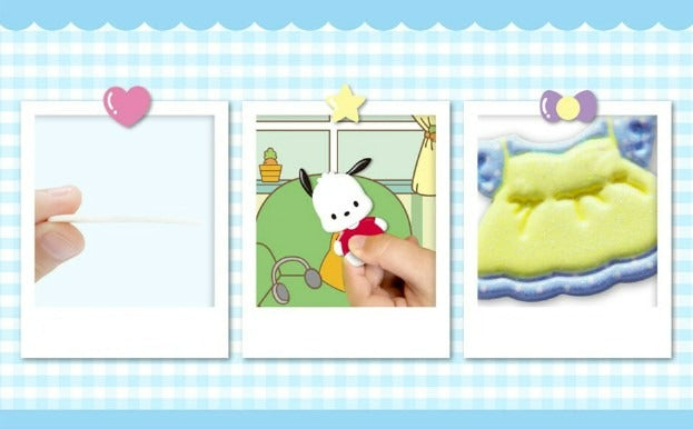 Sanrio Pochaco Soft House 3D Codi Sticker – www.cutecrushco.com