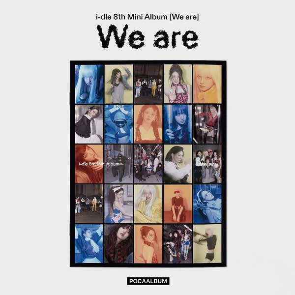 I-DLE - 8TH MINI ALBUM [WE ARE] Photobook POCA Ver. – www.cutecrushco.com