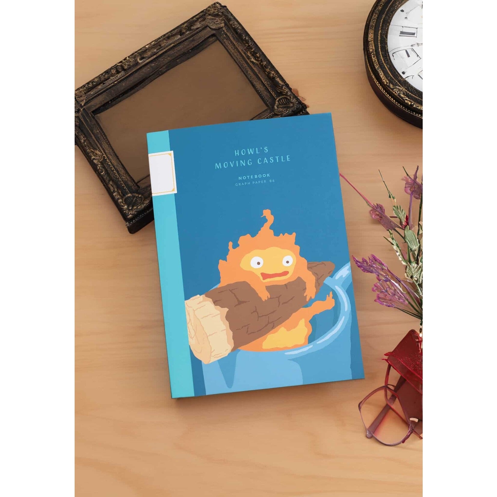 Howl’s Moving Castle B6 Notebook – www.cutecrushco.com