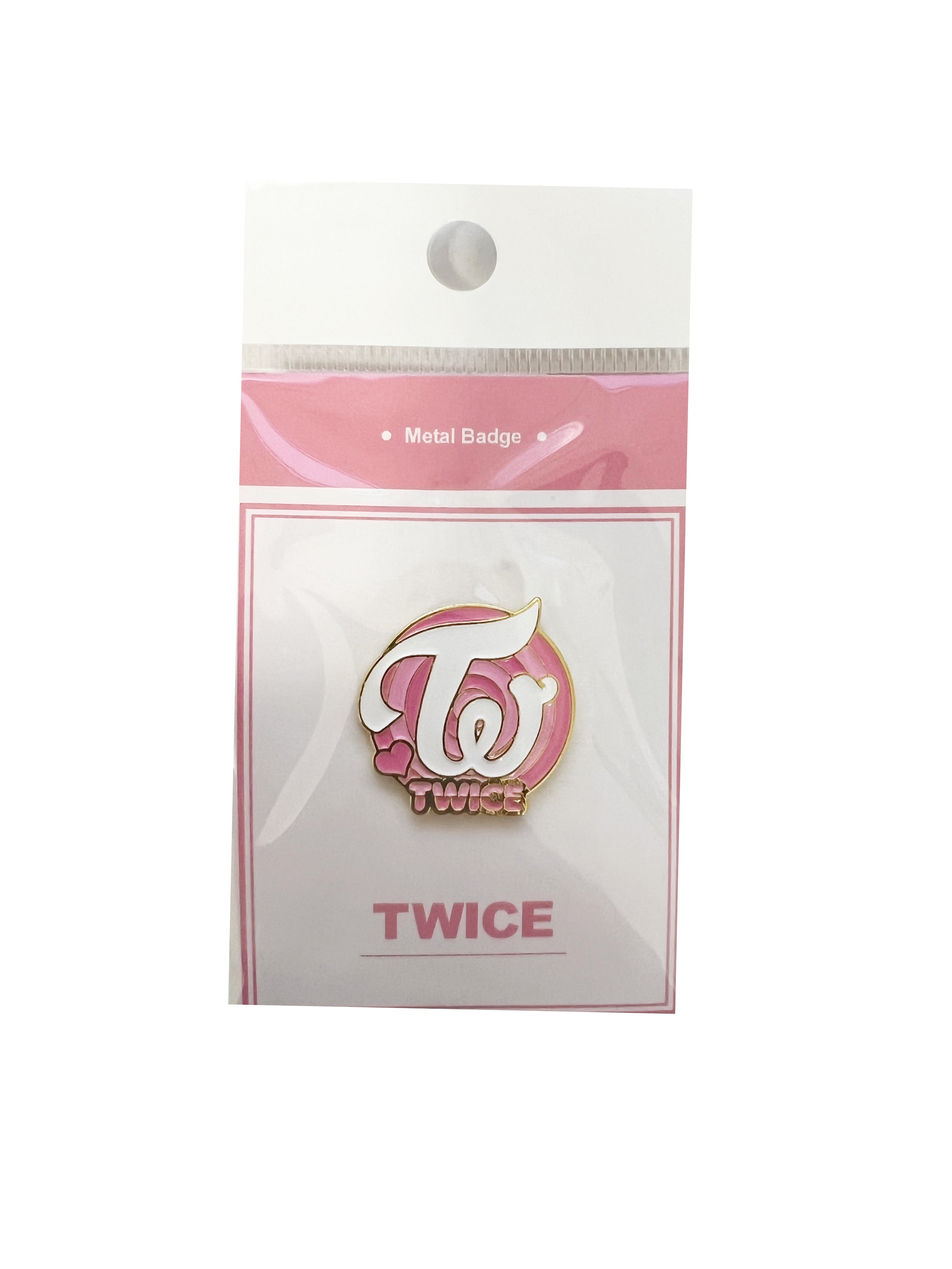 TWICE LOGO ENAMEL PIN – www.cutecrushco.com