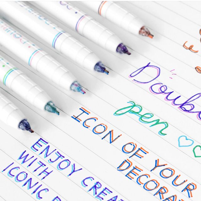 Iconic Double Line Pen – www.cutecrushco.com